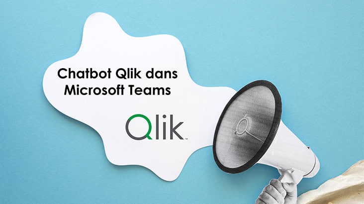 Utilisation d'un Chatbot Qlik dans Teams pour créer des visuels